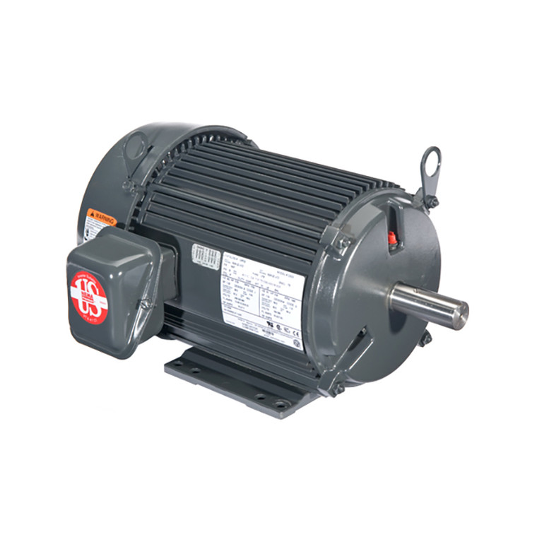 AC Motor, U32V2BC, 1.5 HP, 1800 RPM, Three Phase, 230/460 V, 60 Hz ...